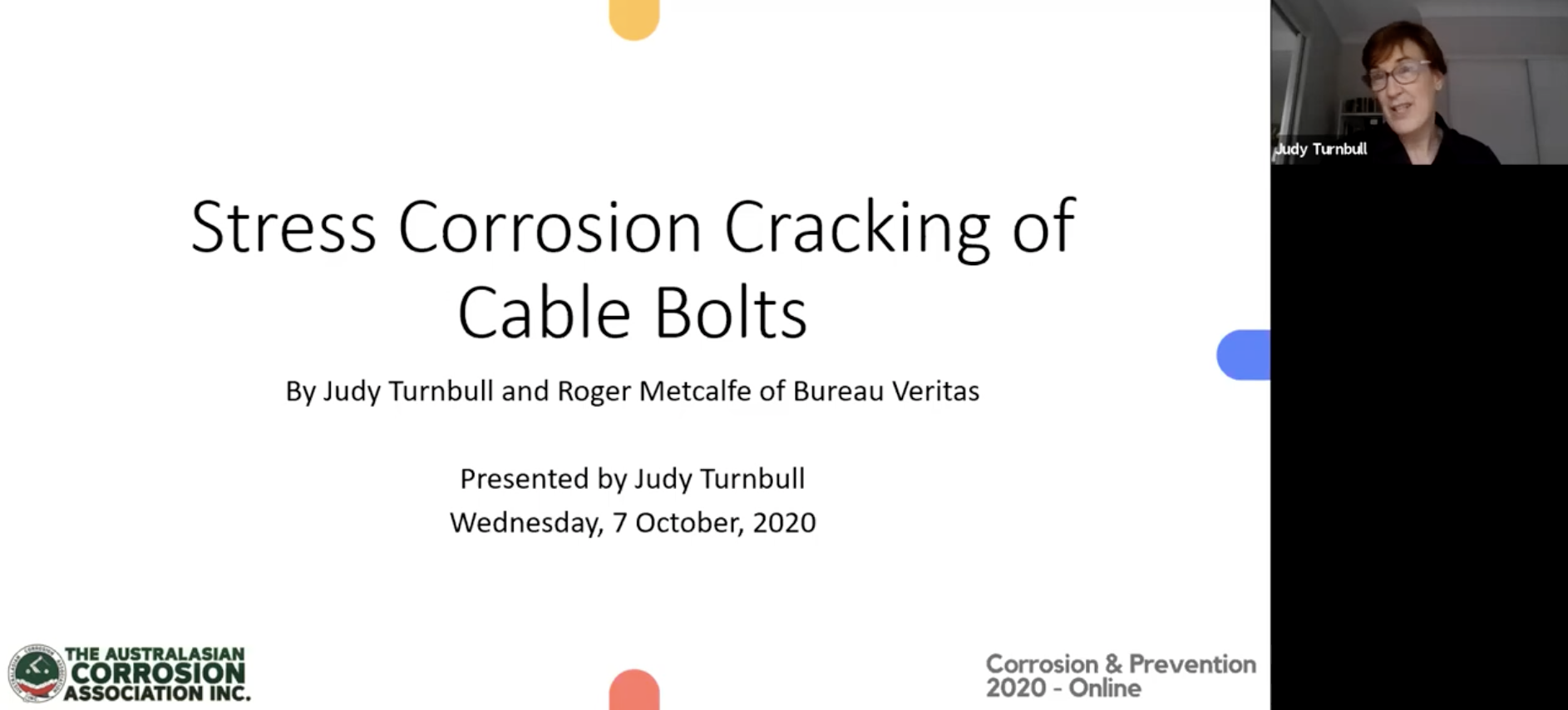 Stress Corrosion Cracking of Cable Bolts - The Australasian Corrosion ... Stress Corrosion Cracking of Cable Bolts - The Australasian Corrosion ...