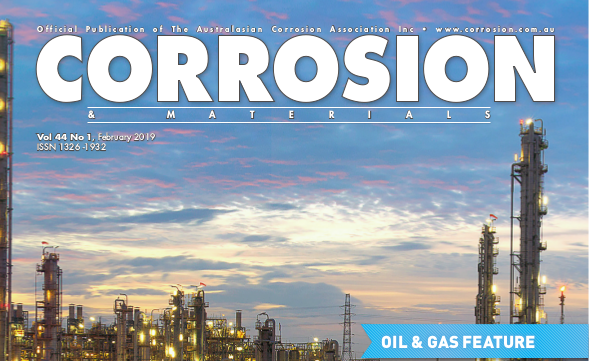 Corrosion & Materials | February 2019 - The Australasian Corrosion ...