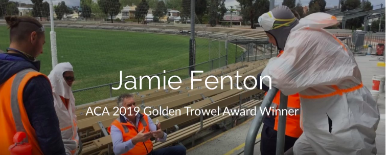 Golden Trowel Award - The Australasian Corrosion Association Inc.