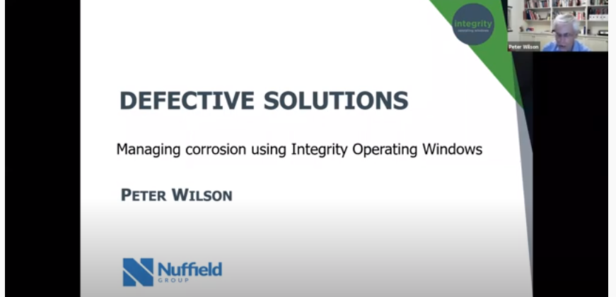 Managing Corrosion Using Integrity Operating Windows - The Australasian ...