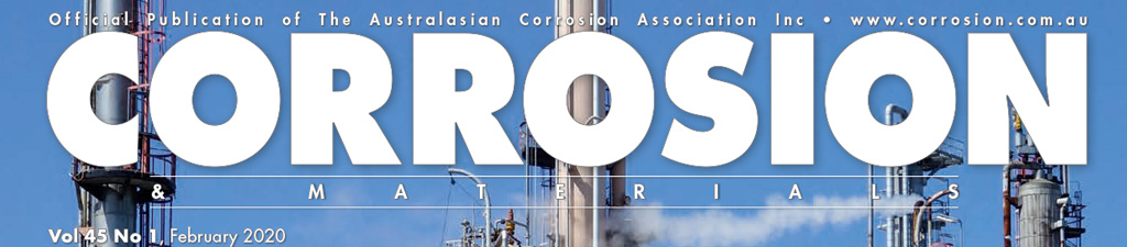 Corrosion & Materials | February 2020 - The Australasian Corrosion ...